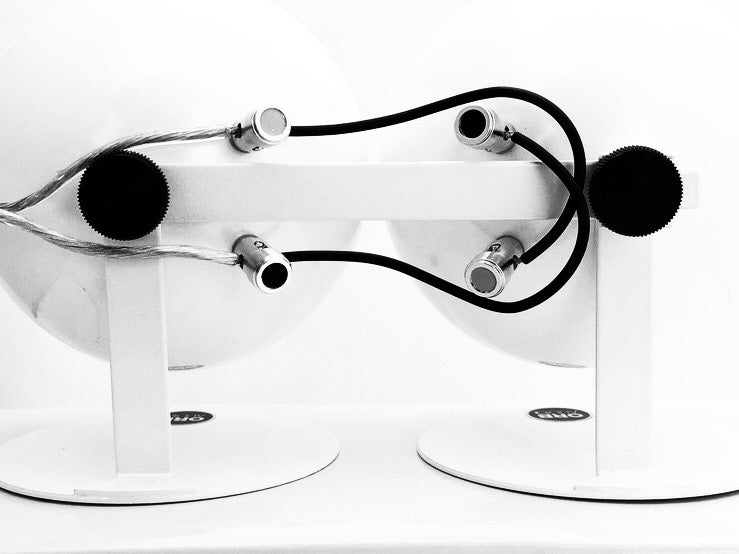 Desk stands and brackets (Black / White) | Orb Audio